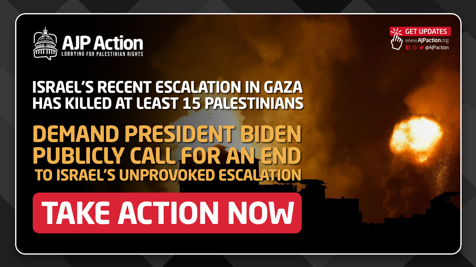 Action Alert: Demand President Biden and Secretary Blinken immediately ...