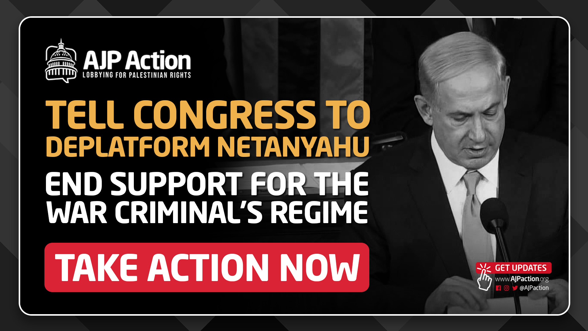 Action Alert: Tell Congress to Deplatform Netanyahu, End Support for ...