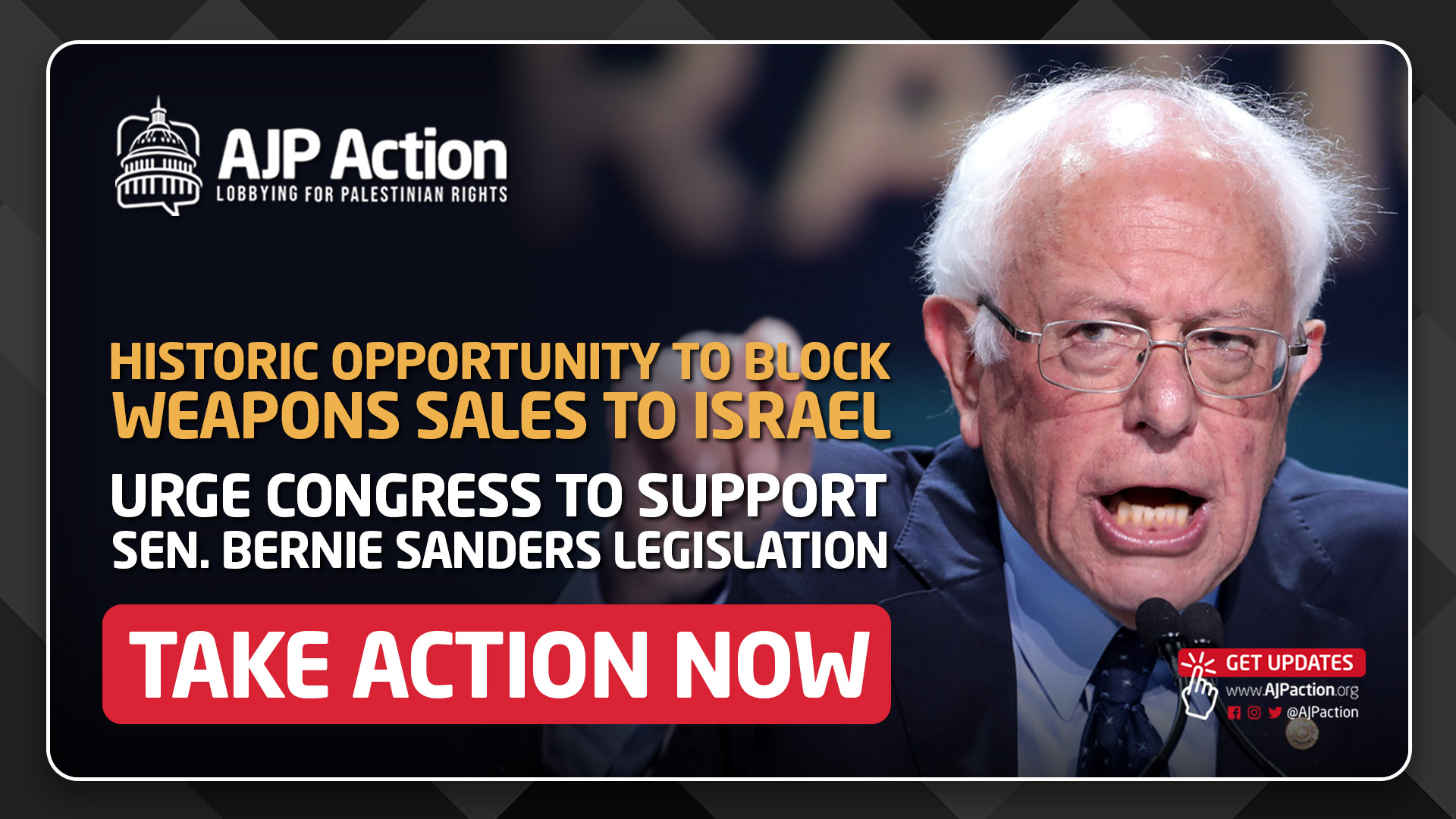 TAKE ACTION: DEMAND Congress BLOCK Weapons Sales to Israel!